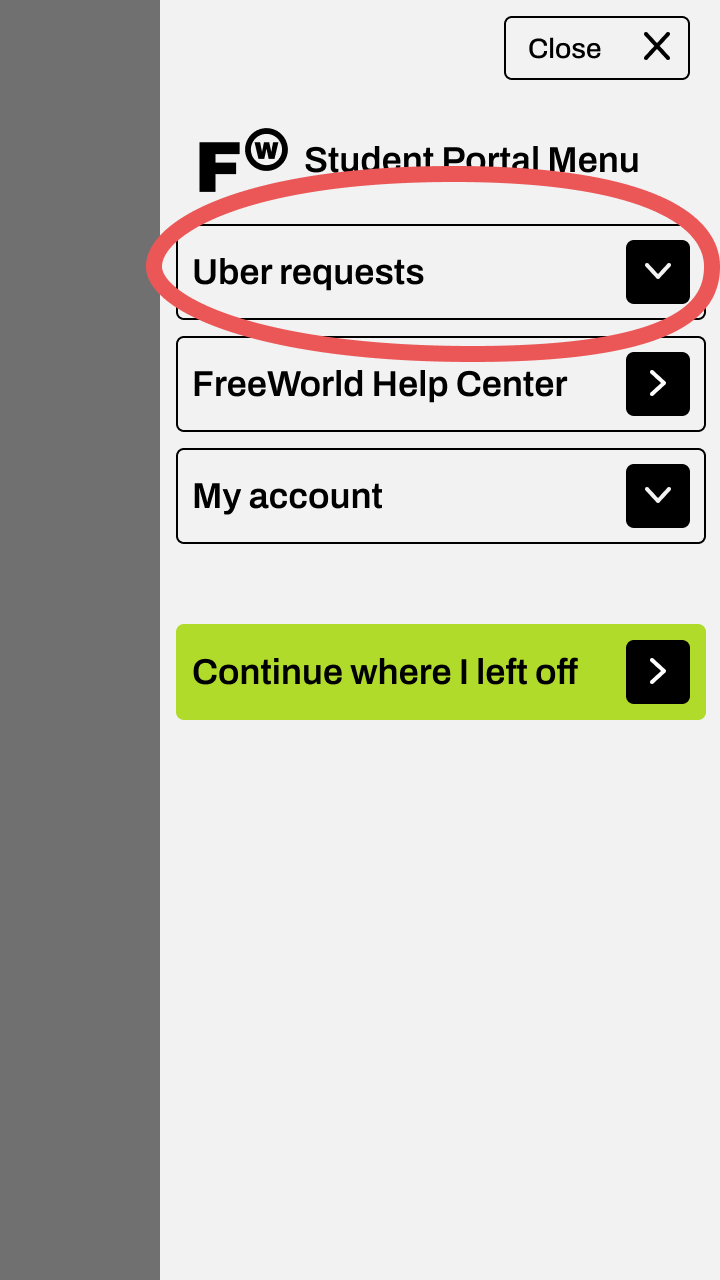 Request Ubers to custom locations – FreeWorld