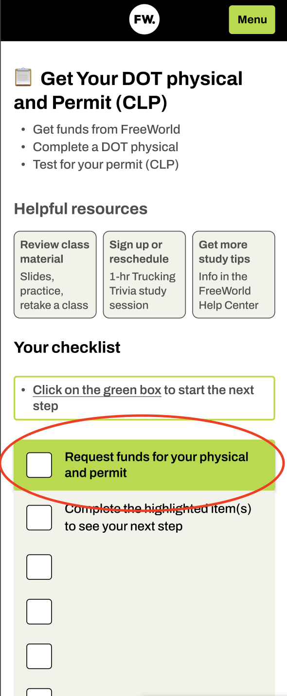 How to Request DOT/DMV Funds – FreeWorld