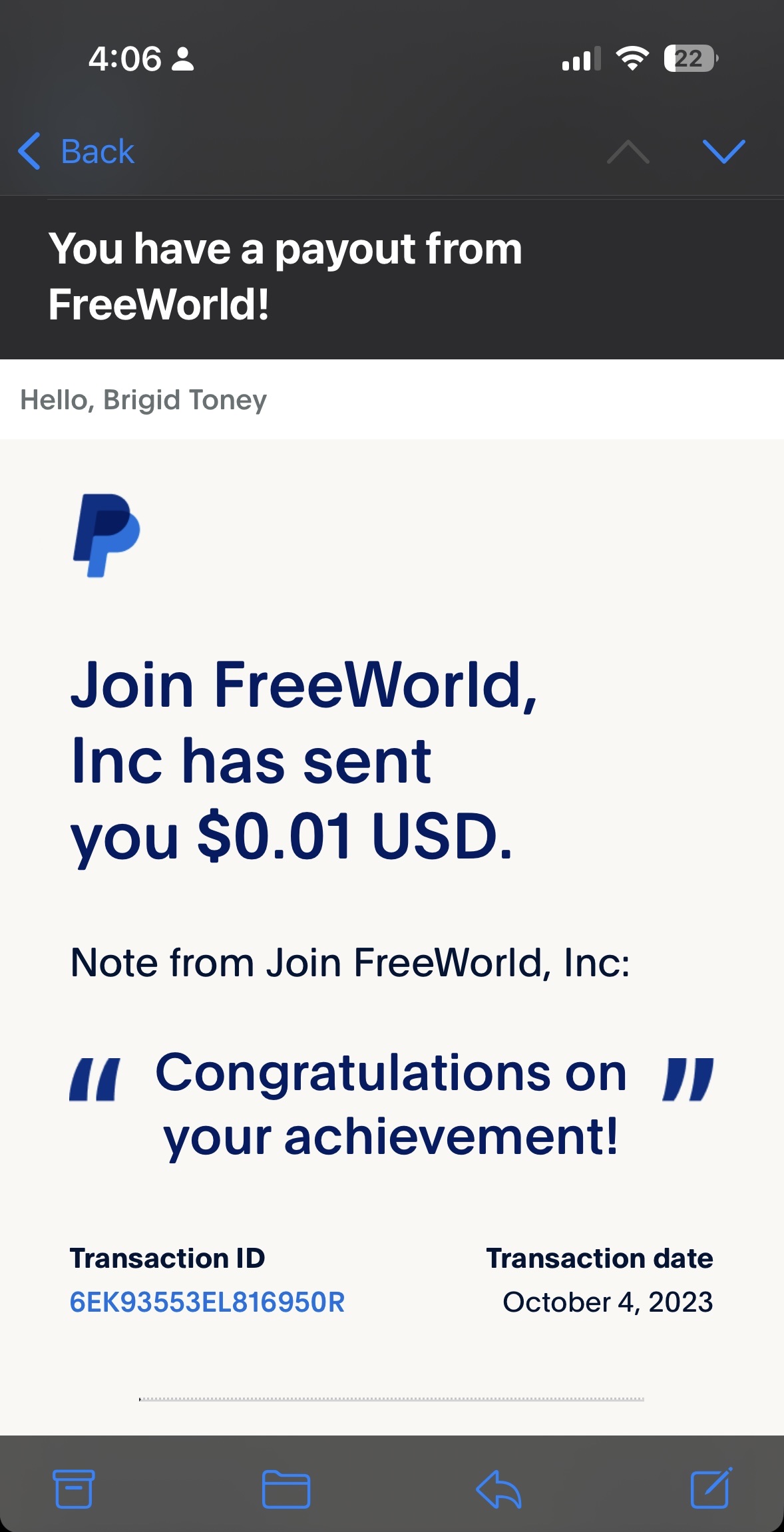 How to set up PayPal – FreeWorld